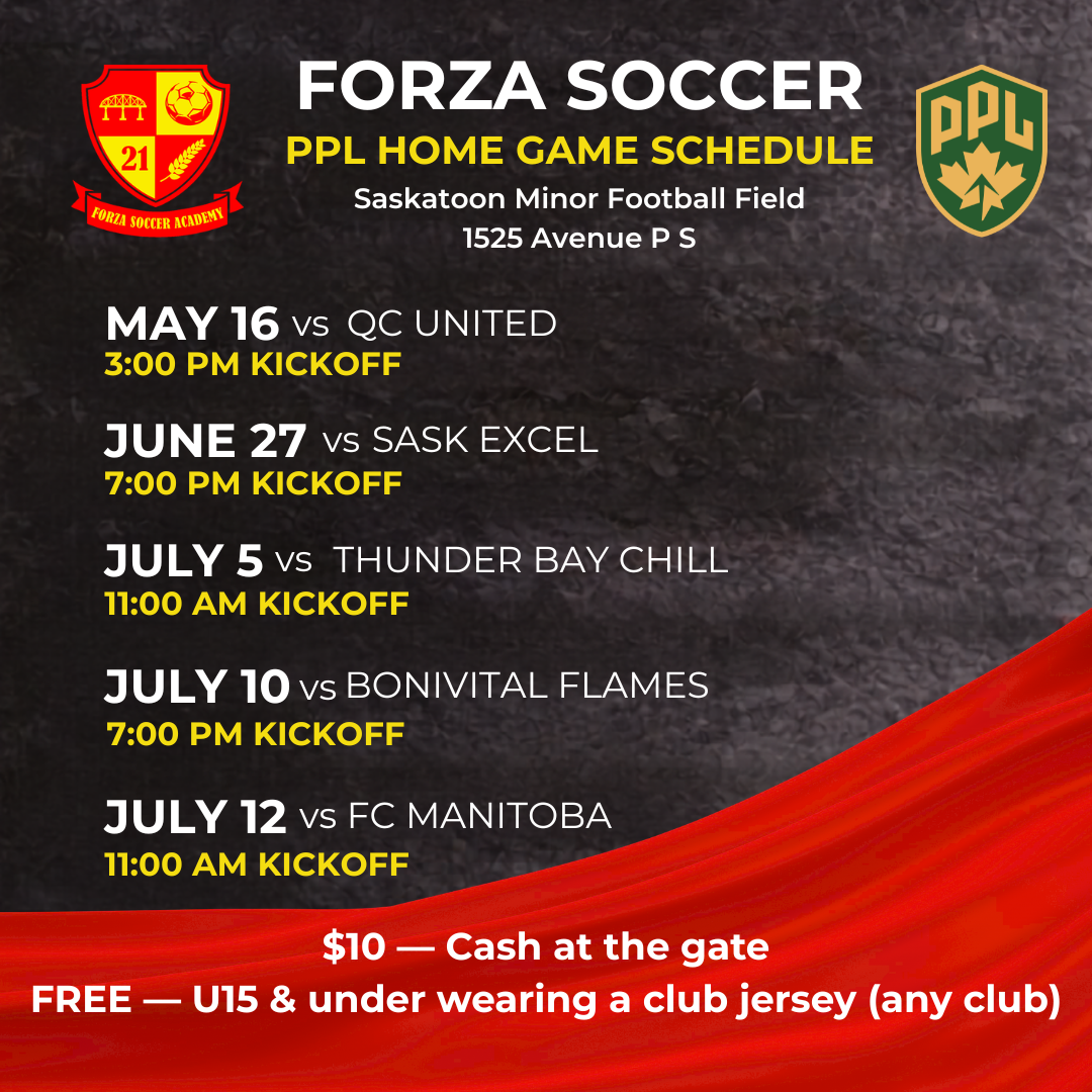 Prairies Premier League (PPL) – Forza Soccer Academy SK